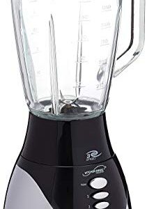 Koblenz LKM-4703 VI 1.5-Liter Kitchen Magic Collection 3 Speed and Pulse Glass Jar Blender, One Size, Black