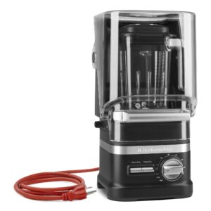 kitchenaid ksbc1b2bm nsf enclosure commercial blender, 60 oz, matte black