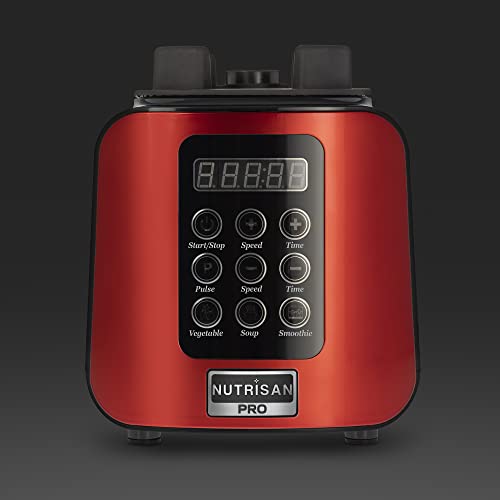 NUTRISAN PRO Blender. Technology that blends and heats at the same time. Prepare delicious soups, broths and stews in a matter of minutes and without dirtying pans.