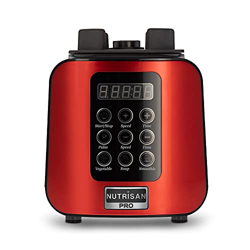 NUTRISAN PRO Blender. Technology that blends and heats at the same time. Prepare delicious soups, broths and stews in a matter of minutes and without dirtying pans.