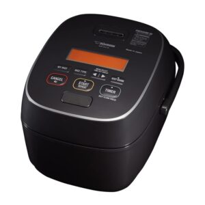 zojirushi nw-jec10ba pressure induction heating (ih) rice cooker & warmer, 5.5-cup, made in japan