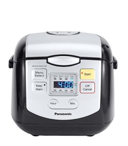 panasonic sr-zc075k 4-cups (uncooked) rice cooker & multi-cooker, black