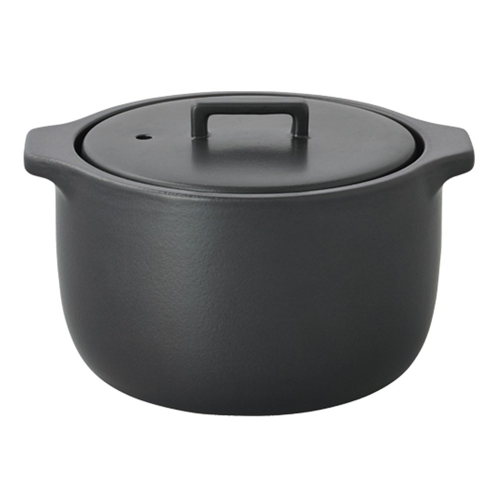 Kinto - KAKOMI Rice Cooker Ceramic (Black)