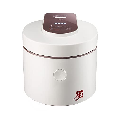 SanYuan Rice Cooker w/Ceramic Inner Pot, 3L Multi-function Cooker, Soup, Congee, and Porridge, Healthy Ceramic Pot, Cook Up to 5Cups Uncooked Rice, CFXB30PC-A10, White, 3L, 5Cup