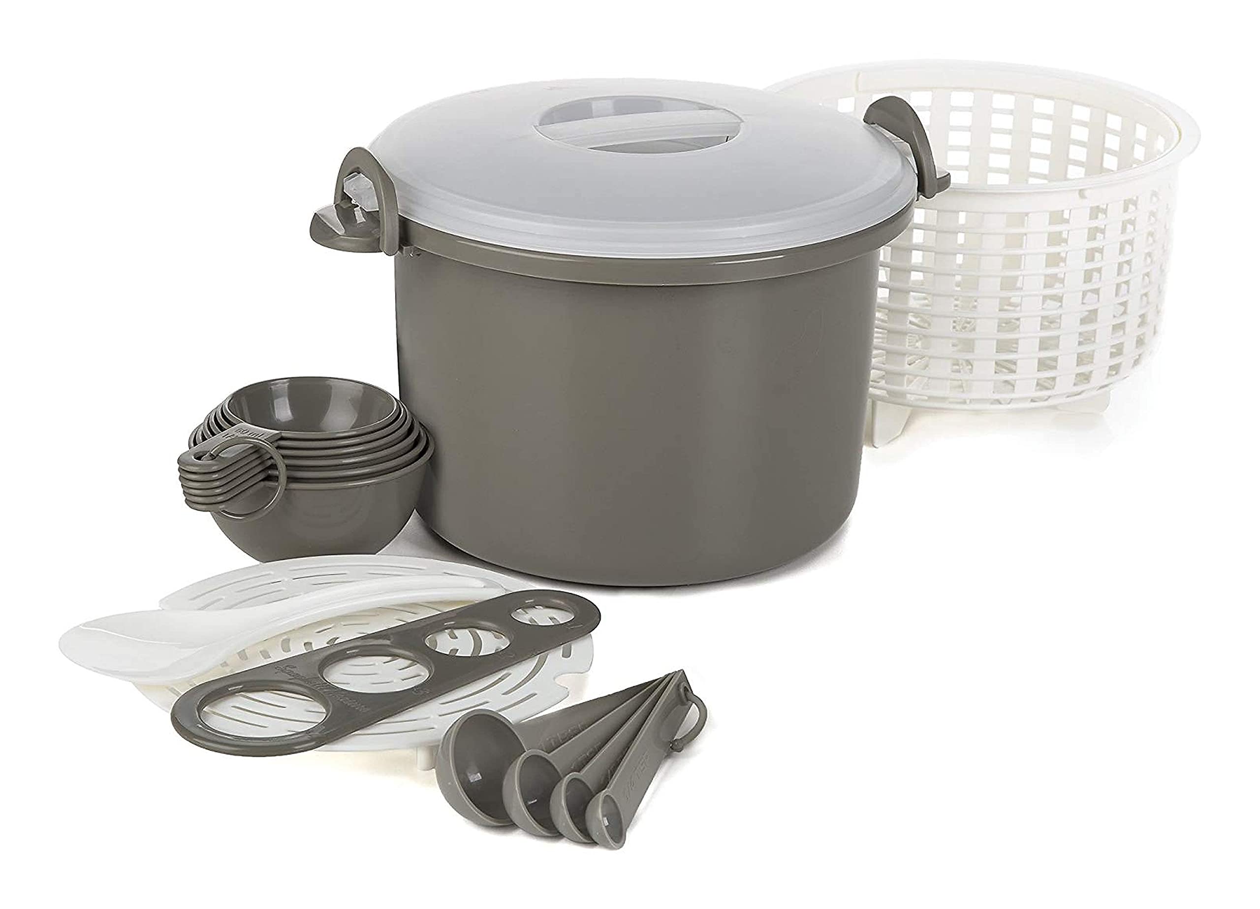 Progressive Rice & Pasta Cooker Set, 12 Cup Capacity