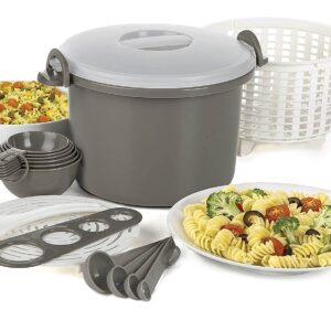 Progressive Rice & Pasta Cooker Set, 12 Cup Capacity