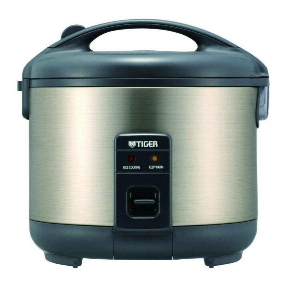 Tiger Stainless Steel 8-cup Conventional Rice Cooker (Urban Satin) Non-stick Surface