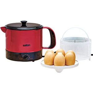 Salton MP2013 Multipot Multipurpose Cooker, 1.25L, Red