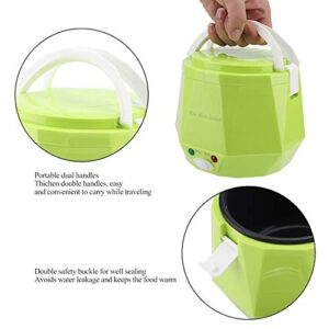 Portable Rice Cooker For Travel,12V 100W 1.3 L Portable Mini Multifunctional Electric NonStick Pot For Outdoor Travel Car Cooking Soup Rice Stews Grains Oatmeal Electric Food Steamer(#2)