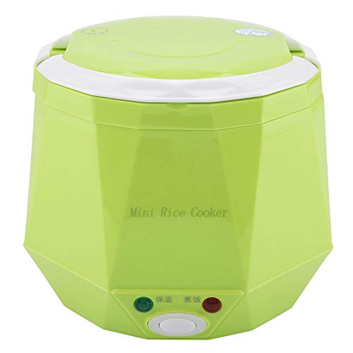 Portable Rice Cooker For Travel,12V 100W 1.3 L Portable Mini Multifunctional Electric NonStick Pot For Outdoor Travel Car Cooking Soup Rice Stews Grains Oatmeal Electric Food Steamer(#2)