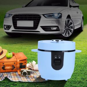 Electric Rice Cooker, 2L Car Rice Cooker Food Grade Portable Prevent Leakage for 24V Car