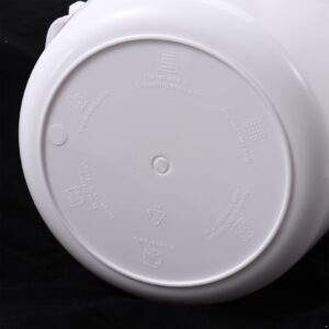 Chyoo Microwave Rice Steamer Cooker with Rice Paddle Microwave Food Container White Small One Size