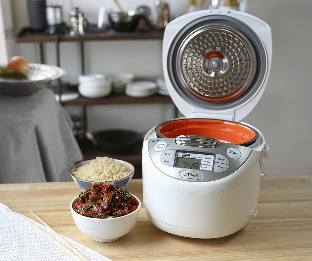 Tiger JAX-S10U-WY 5.5-Cup (Uncooked) Micom Rice Cooker & Warmer, Steamer, and Slow Cooker