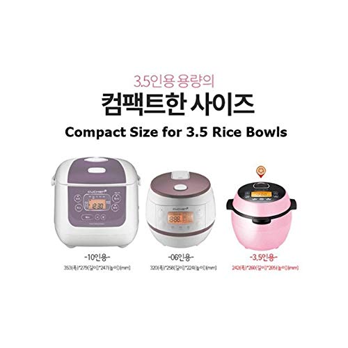 Cuchen Electric Mini Rice Cooker CJE-A0305 For 3 People Pink Color 220V