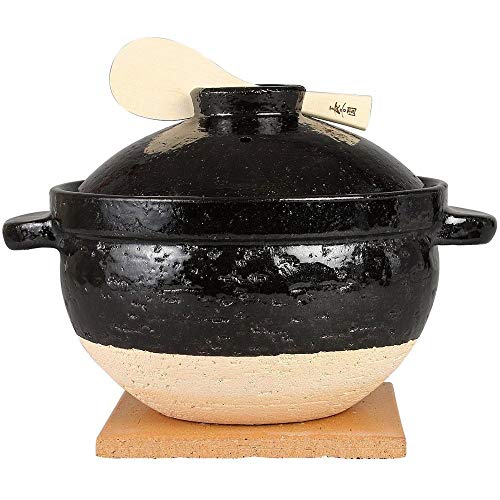 Haseen NCT-50 Kamado-san Rice Pot, 5-go Cooking (For Direct Fire), Direct Flame Compatible