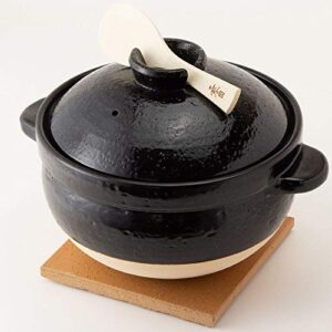 Haseen NCT-50 Kamado-san Rice Pot, 5-go Cooking (For Direct Fire), Direct Flame Compatible