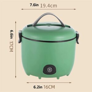 Mini Rice Cooker, 1.8L Small Multi-Function Rice Cooker, Suitable for 1-3 People Rice Cooker, with Detachable Non-Stick Pan and Heat Preservation Function (Color : Orange)