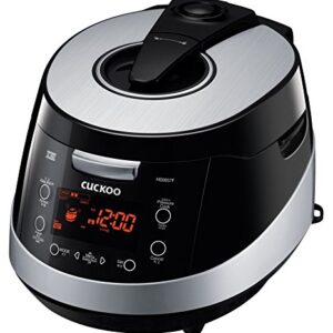 Cuckoo CRP-HS0657F 6 Cup Pressure Rice Cooker, 110V, Black