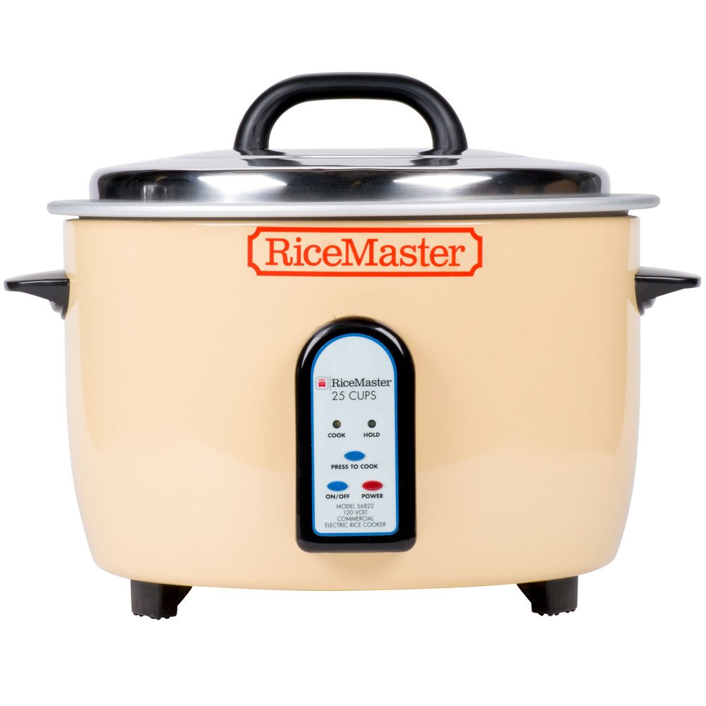 Town 56822 25 Cup Electric Rice Cooker/Warmer - 120V, 1700W - Restaurant Equipment by Rice Master