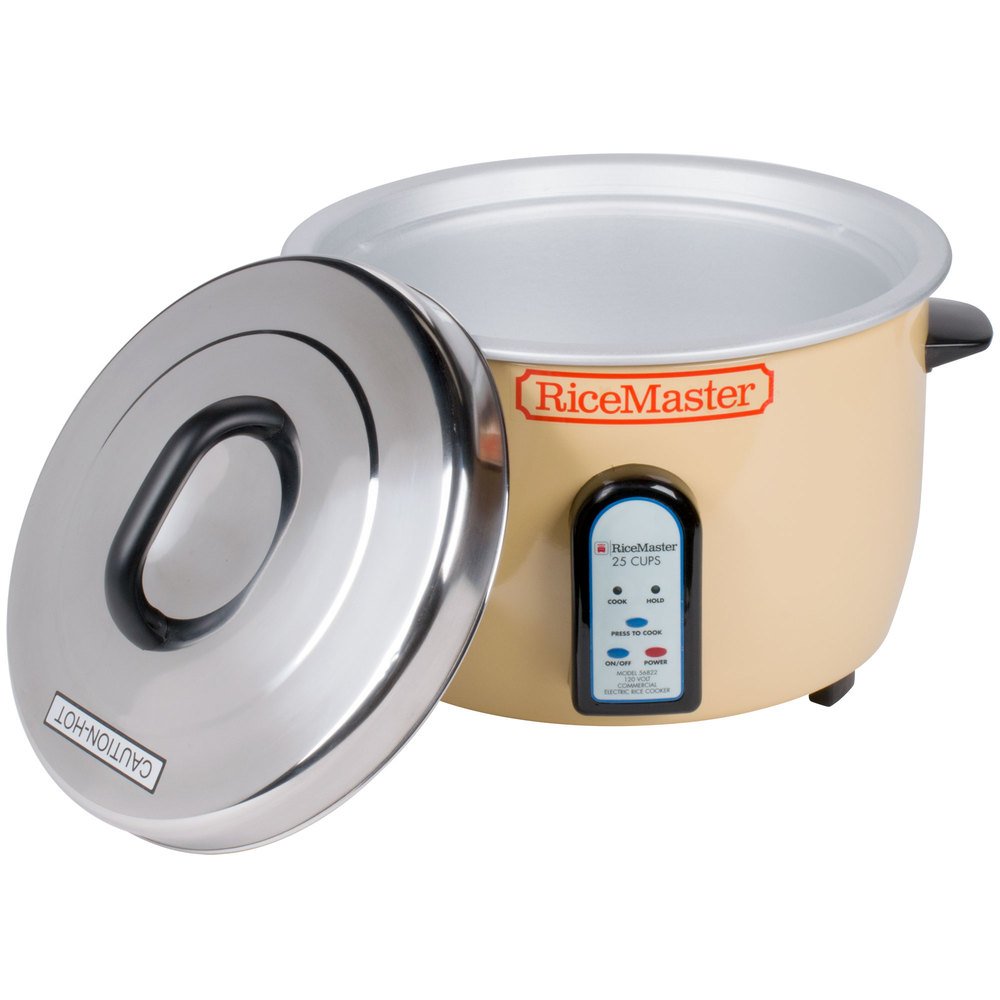 Town 56822 25 Cup Electric Rice Cooker/Warmer - 120V, 1700W - Restaurant Equipment by Rice Master