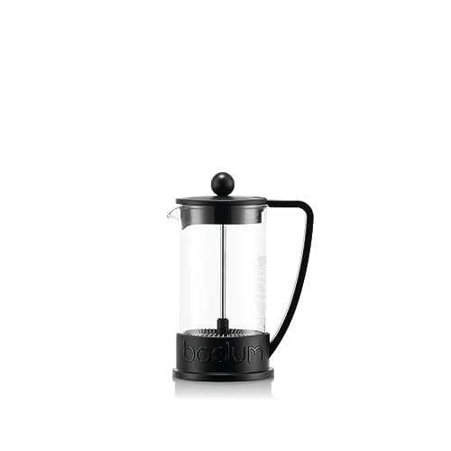 Bodum Brazil French Press Coffee and Tea Maker, 12 oz, Black