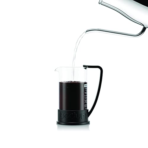 Bodum Brazil French Press Coffee and Tea Maker, 12 oz, Black