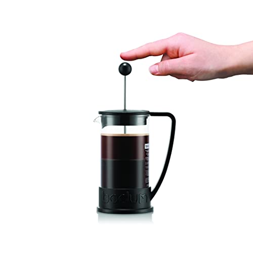 Bodum Brazil French Press Coffee and Tea Maker, 12 oz, Black