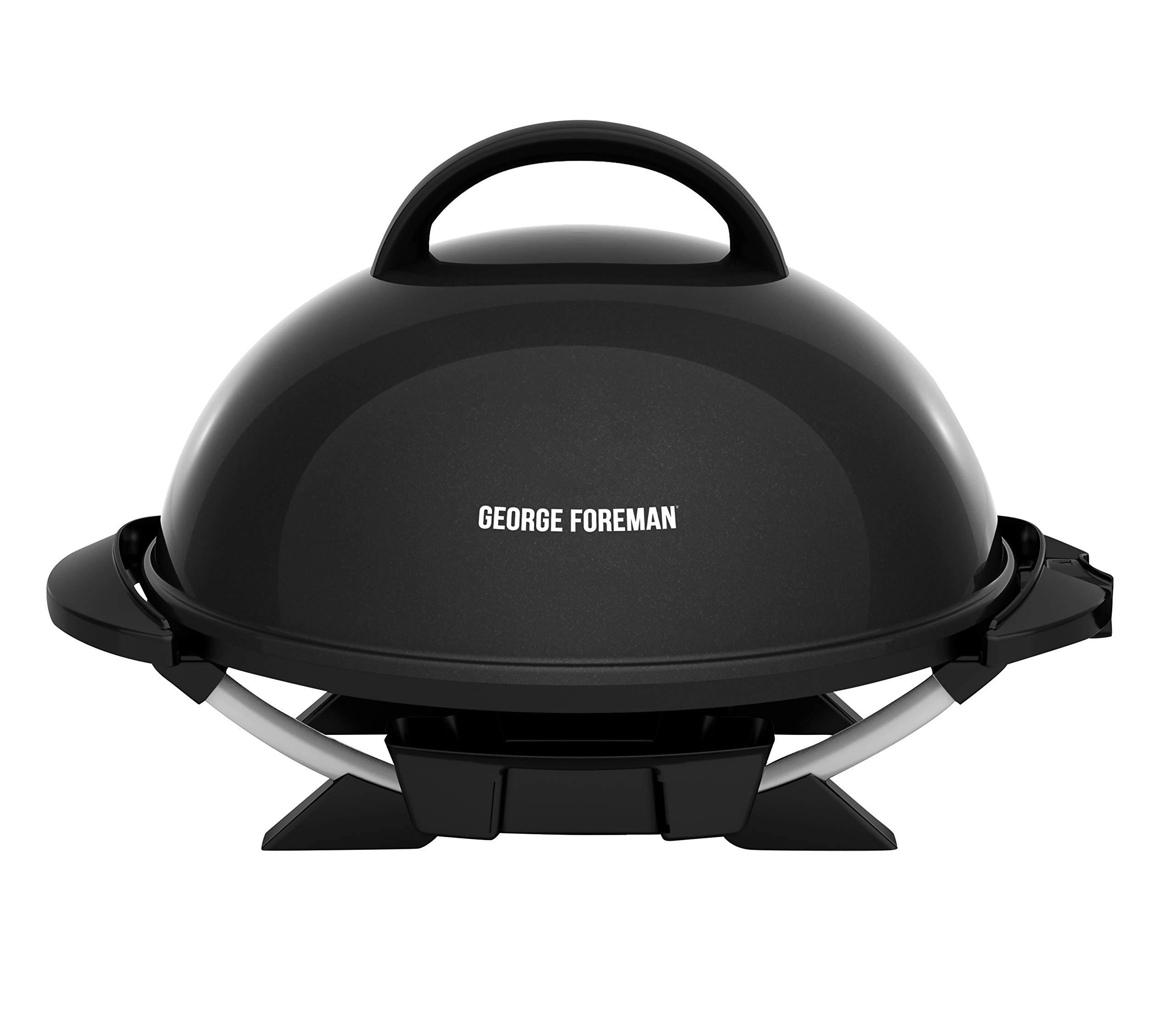 George Foreman GIO2000BK Indoor/Outdoor Electric Grill, 15-Serving, black