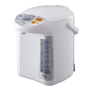 zojirushi cd-lfc40 panorama window micom water boiler and warmer, 135 oz/4.0 l, white