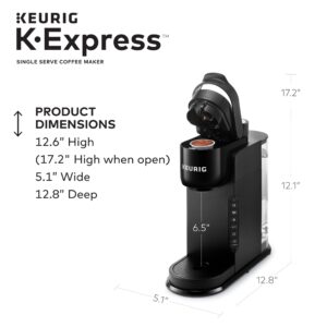 Keurig K-Express Single Serve K-Cup Pod Coffee Maker, With A Removable Reservoir And Strong Button Function