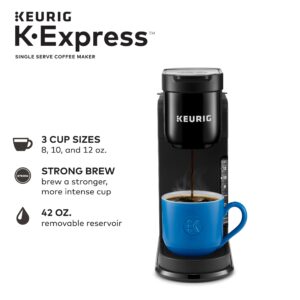 Keurig K-Express Single Serve K-Cup Pod Coffee Maker, With A Removable Reservoir And Strong Button Function