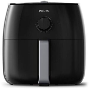 philips premium airfryer xxl with fat removal technology, black, hd9630/98