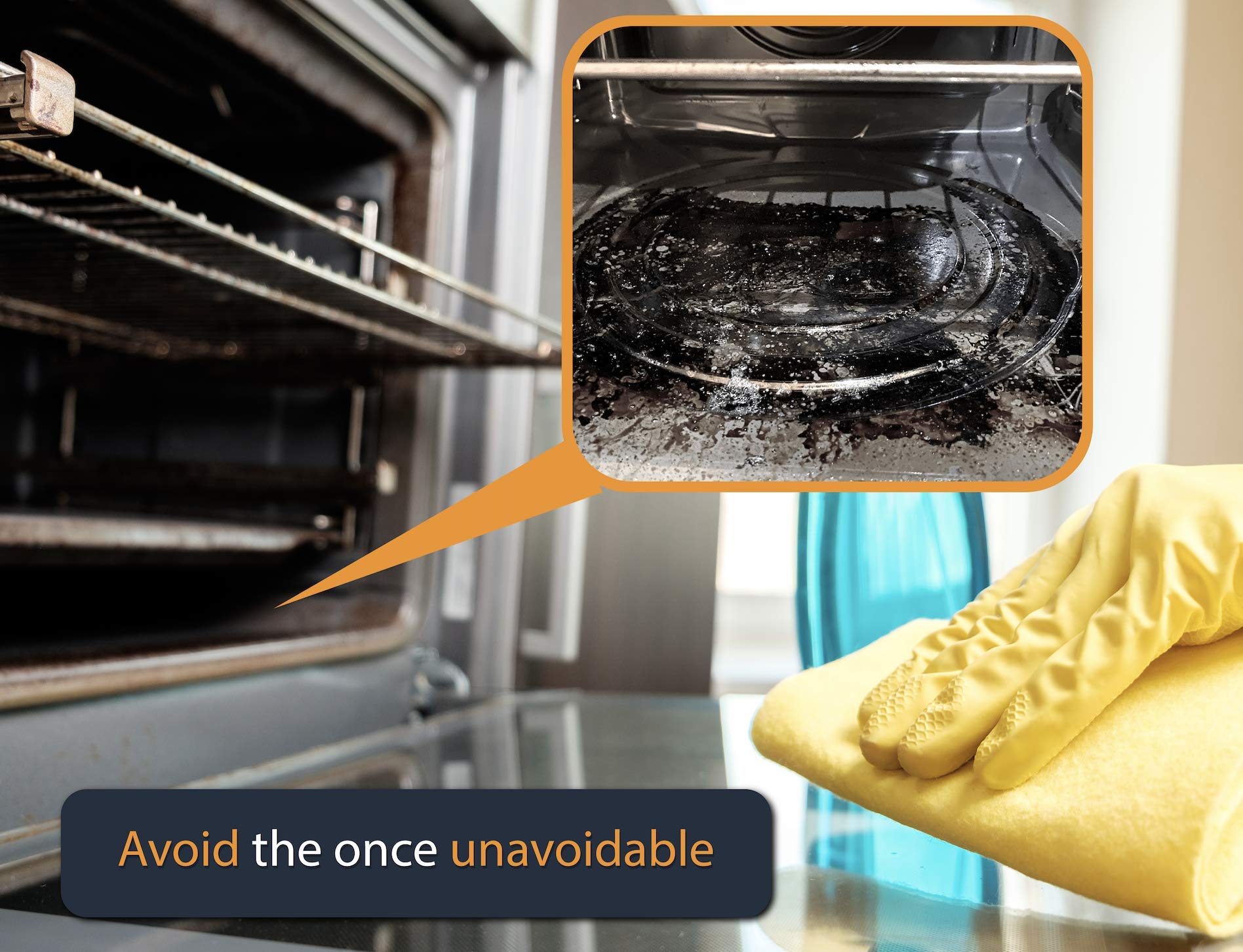 Oven Liners with Oven Rack Shields Bundle - Keep Your Oven Clean and Your Hands Safe from Burns with Non-Stick Heat Resistance Silicone Protectors