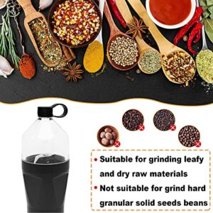 Freetophome Electric Herb Grinder, Spice Crusher Mills, USB Rechargeable, Small Portable, Black, 1.7inch