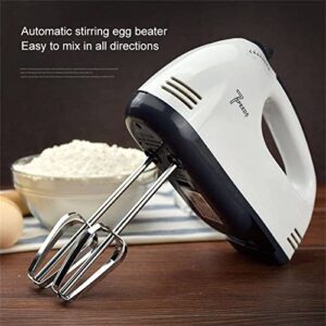 Hand Mixer, Electric Home Small Desktop Egg Hopper Noodle Cream Stirring with 4 Mixing Rods and a Separator for Kichen