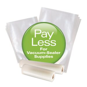 Hamilton Beach Vacuum Sealer, 11 in x 16 ft Roll for NutriFresh, FoodSaver & Other Heat-Seal Systems (78323)