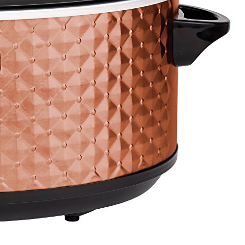 Brentwood Select Slow Cooker, 7 Quart, Copper