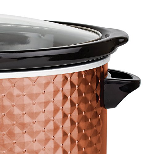 Brentwood Select Slow Cooker, 7 Quart, Copper