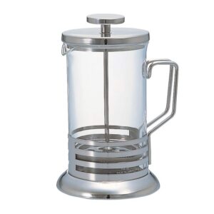 hario harior bright coffee or tea press silver 600ml