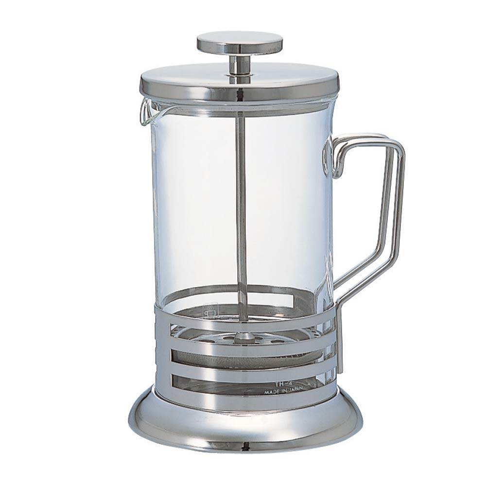 Hario Harior Bright Coffee or Tea Press Silver 600ml