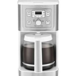 Cuisinart Brew Central Digital Display 14-Cup Self-cleaning Programmable Coffee Maker White (Renewed)