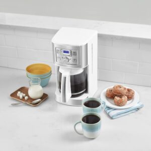 Cuisinart Brew Central Digital Display 14-Cup Self-cleaning Programmable Coffee Maker White (Renewed)