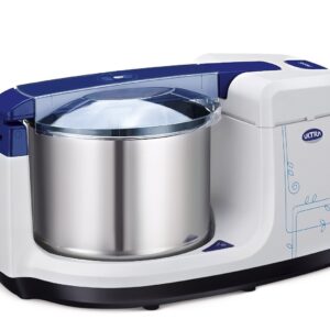 Elgi Ultra Bigg+ 2.5 Liter Table Top Wet Grinder | With Atta Kneader 110 Volt For USA & Canada, Blue