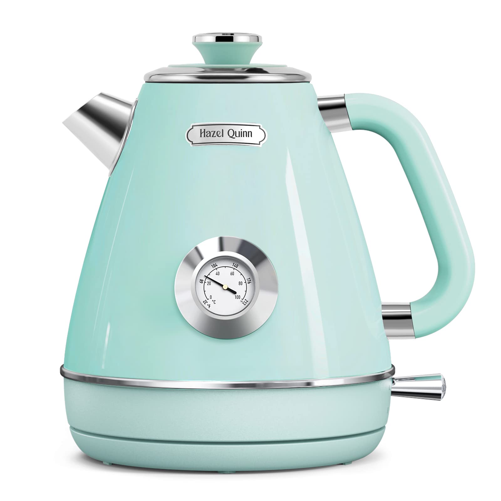 Hazel Quinn 1.7L Electric Kettle and 2-Slice Retro Toaster Set