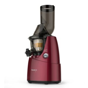 kuvings bpa-free whole slow juicer b6000pr, red, includes smoothie and sorbet strainer