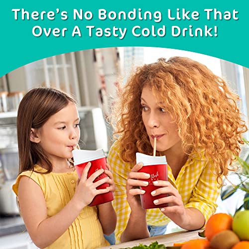 Bingbong Slush and Shake Maker – Frozen Slush Cup for Instant, Ice cream maker for kids, Smoothies – Slushy Cup Maker for the Whole Family Home DIY Smoothie Cup – BPA Free, Multiple Colors