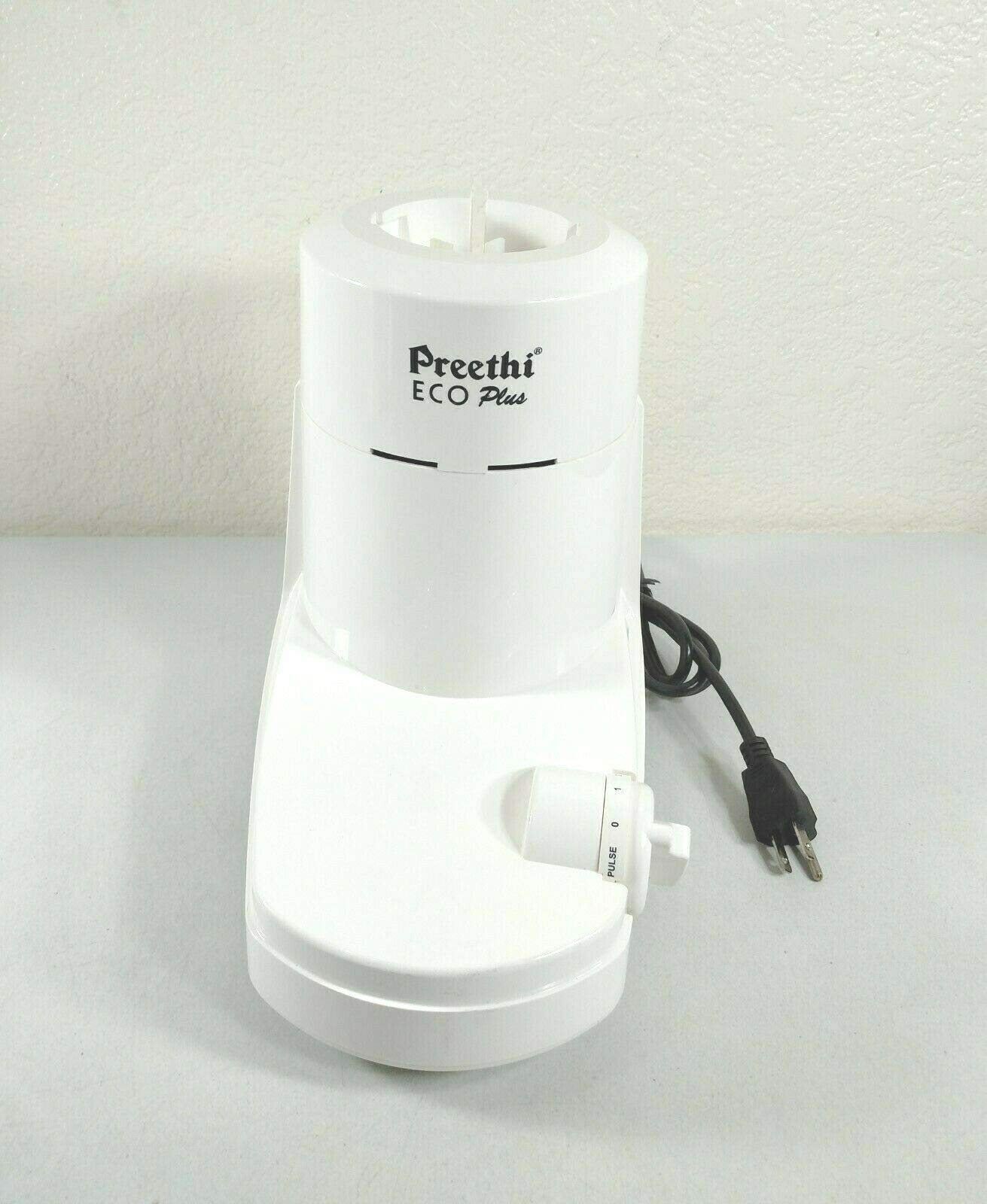 Preethi Eco Plus Mixer Grinder 110 Volts - Free Service Kit Included (3 Jar with Extra 1.75L Jar)