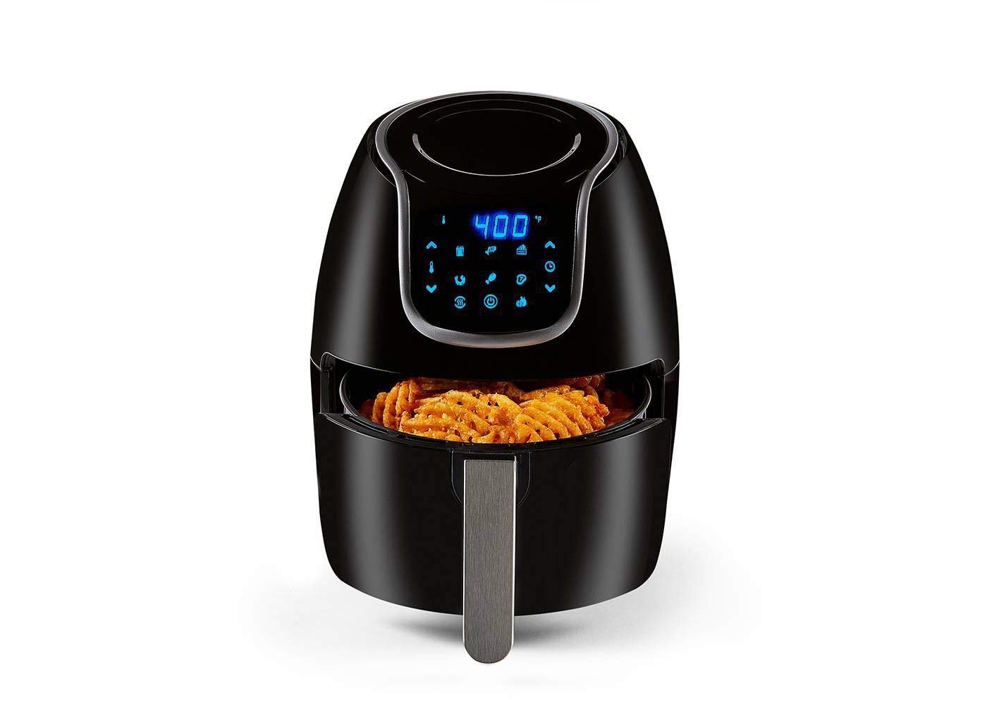 PowerXL Vortex Air Fryer- 3qt - Black