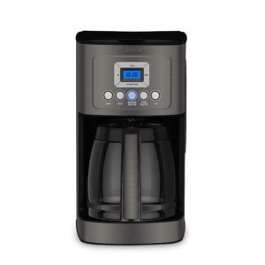 cuisinart dcc-3200bks perfectemp coffee maker,14 cups black stainless steel (renewed)