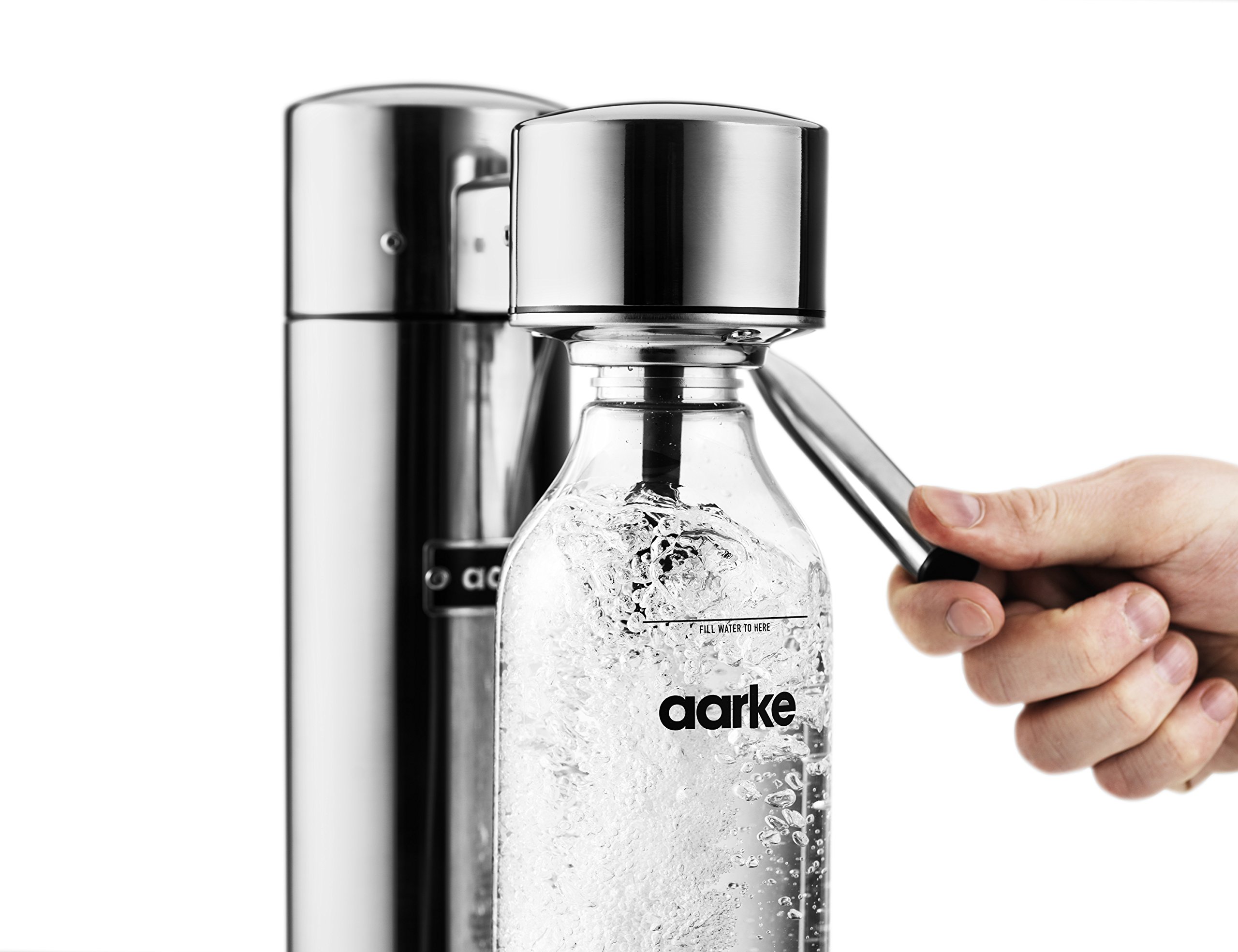 AARKE - CARBONATOR II (PREMIUM CARBONATOR/SPARKLING WATER MAKER) (Stainless Steel)